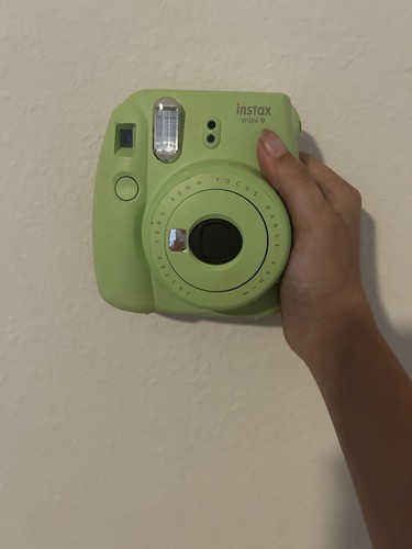 green polaroid camera case and camera included (no flim) | eBay