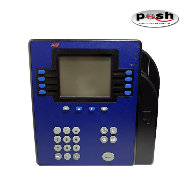 ADP Model 4500 Digital Employee Ethernet Time Clock by Kronos 8602800 ...