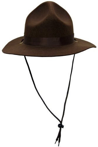 Ranger or Canadian Mountie Hat Brown One Size Fits Most for sale online ...