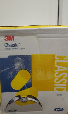 3M Earplugs 200prs 29 dB, Foam, Barrel, Roll Down, Uncorded | eBay