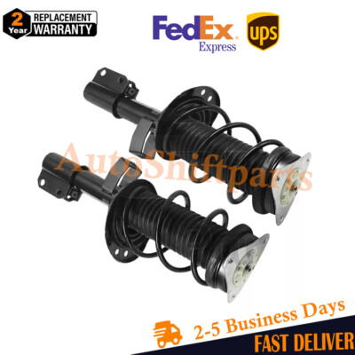 2X Front Shock Struts Assys without ADS Fit 14-19 Smart Fortwo W453 ...