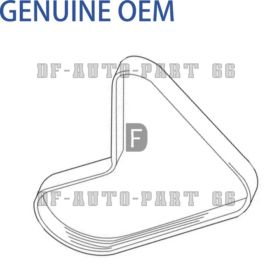 06F260849L Serpentine belt For 05-15 Audi Volkswagen A3 TT 2.0T ...