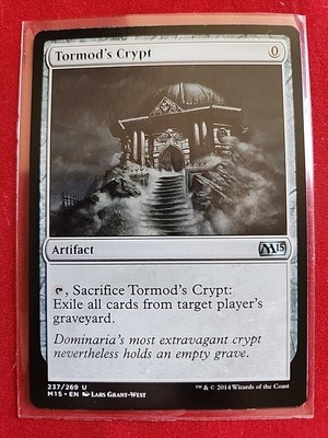 Tormod's Crypt - Core M15 - MTG Magic - Uncommon - Artifact | eBay