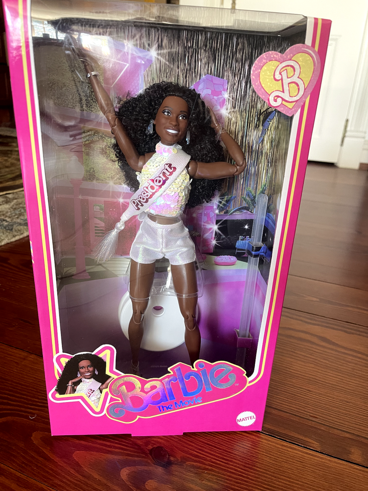 disco Queen President Celebrity Barbie Movie Doll Mattel JBJ55 New In ...