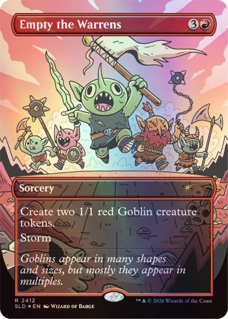 MTG Secret Lair Commander Deck: Goblin Storm – Sealed/New | Presale 5/ ...