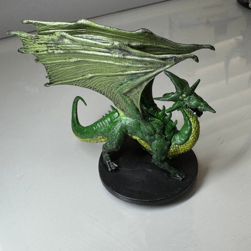 Dungeons & Dragons D&D Miniatures Starter Set YOUNG GREEN DRAGON #5/5 ...