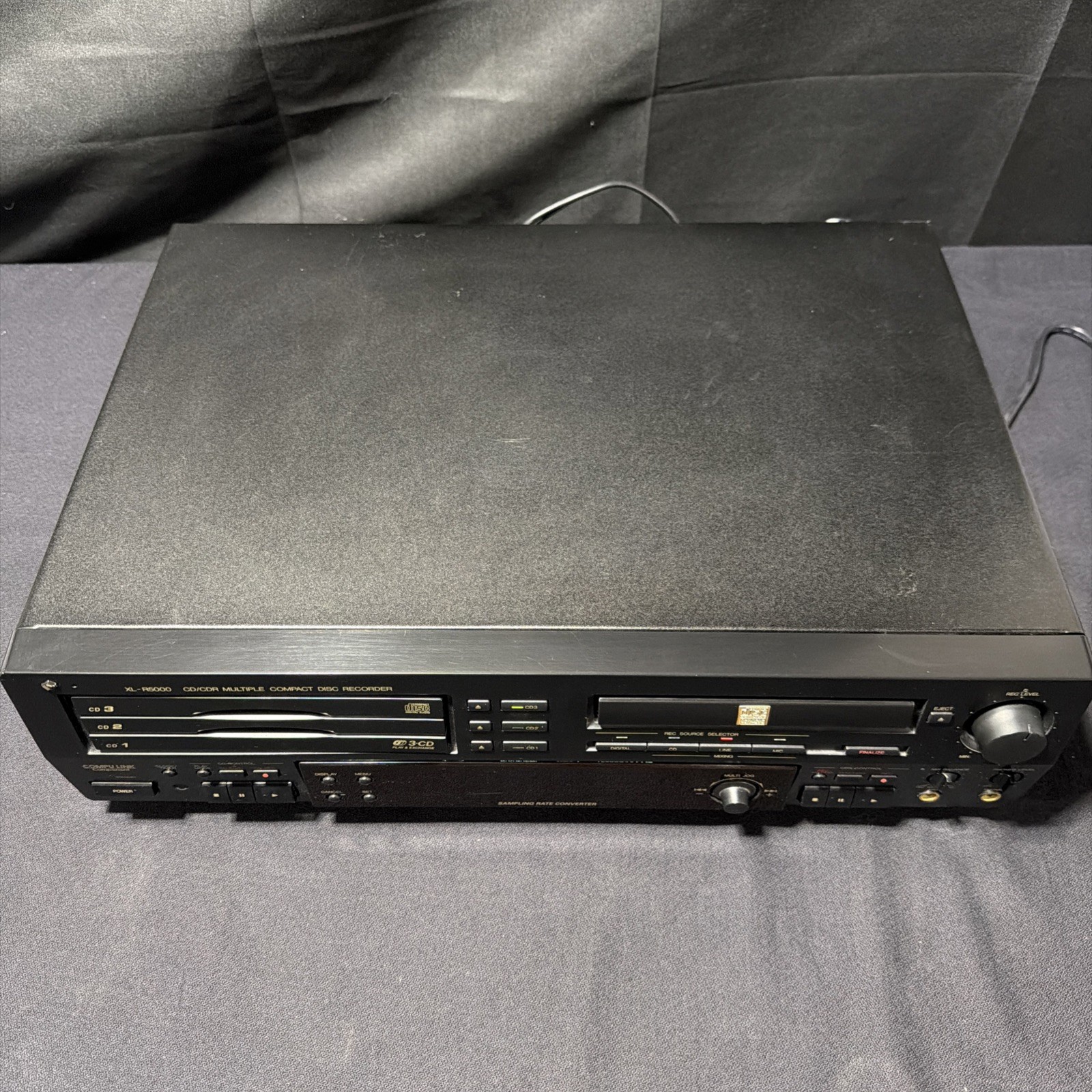 JVC XL-R5000 CD/CDR Stereo Multiple Compact Disc Recorder WORKS, PLEASE ...