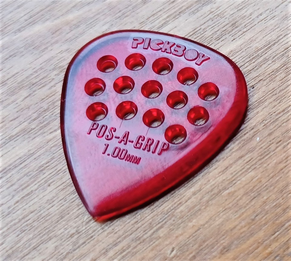 Pickboy Guitar Picks Pos-a-grip 1.0mm 3Pk Polycarbonate | eBay