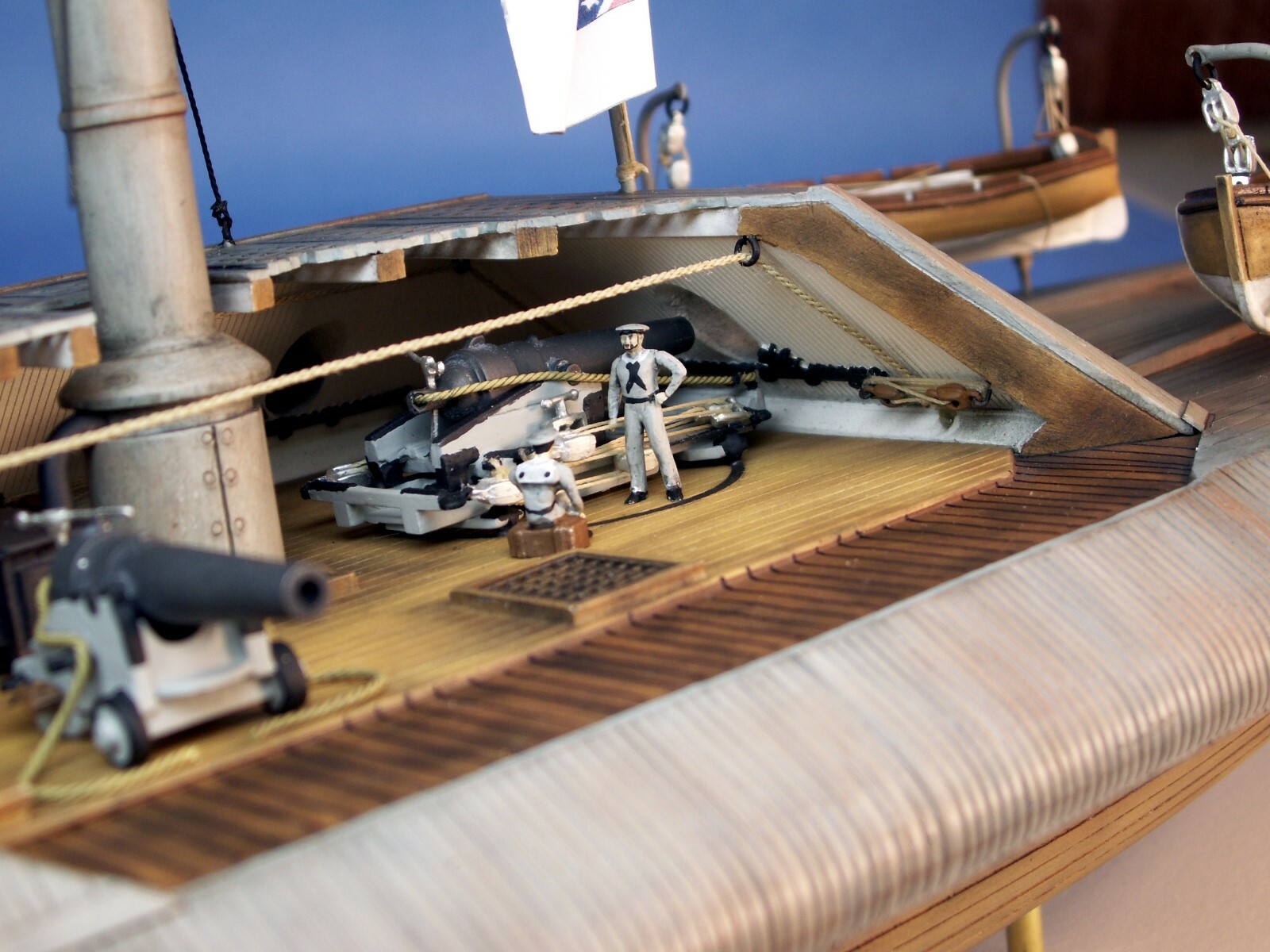 1/96 CIM 96009 - C.S.S. Tennessee Civil War Ironclad Ship - Resin Model ...