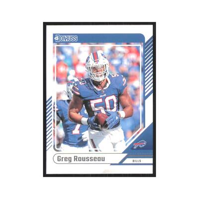 2024 Donruss Greg Rousseau Bills #74 | eBay