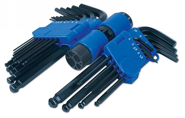 BALL ENDED HEX ALLEN KEY SET - 22 PIECE - METRIC + AF | eBay