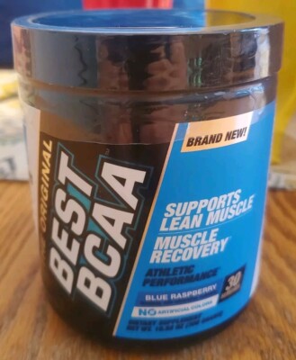 BPI Sports BEST BCAA Amino Acid Powder for Muscle Recovery Blue ...