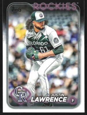 2024 Topps Justin Lawrence Colorado Rockies #259 | eBay