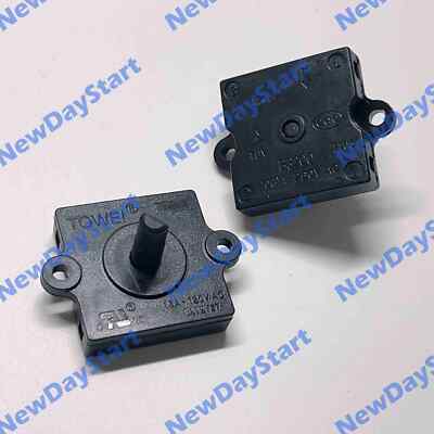 2pcs 6A 120VAC 3A 240VAC 4 Wire Holes Tower SWITCHES LTD. Rotary Switch ...