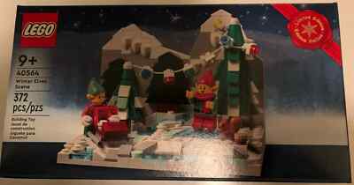 New NIB LEGO 40564 Winter Elves Scene GWP Winter Village Christmas Elf ...