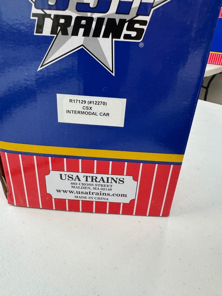 Usa Trains CSX INTERMODAL CAR W/CSX CONTAINERS | eBay