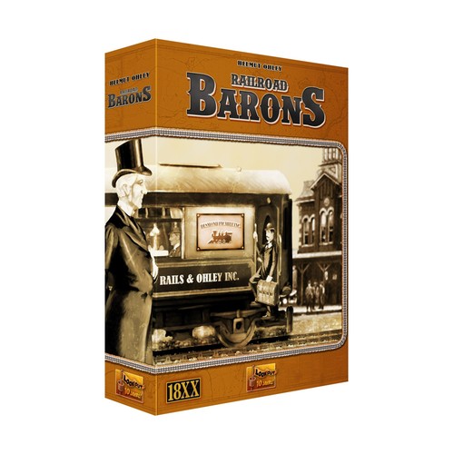 Lookout Games Boardgame Railroad Barons Box EX/NM | eBay