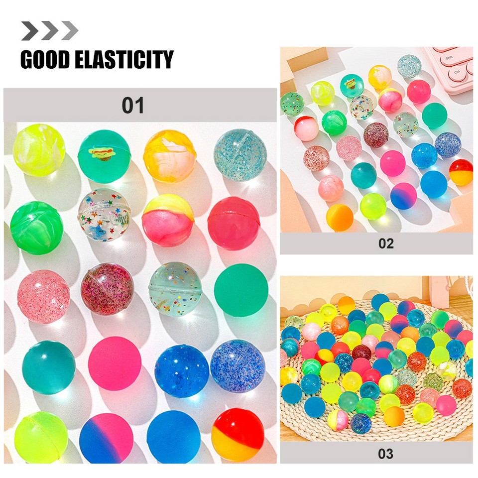 25 Pcs Small Bouncing Balls Kids Party Favors Jumping Toy Bouncy for | eBay UK