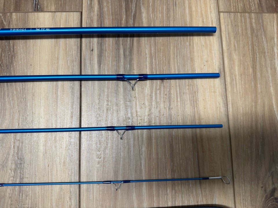 TFO Axiom II-X 9ft 9wt Fly Rod w/ Allen Kraken XLA Size 4 (9-11wt ...