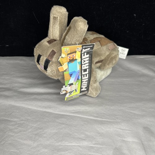 Minecraft 7" Rabbit Plush Toy Soft Stuffed Animal Doll Cute Bunny Gift ...
