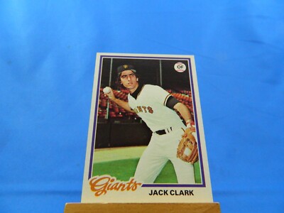 Jack Clark Topps 1978 #384 | eBay