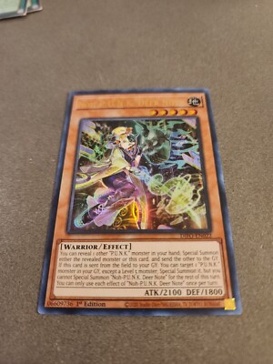 Yugioh Noh-P.U.N.K. Deer Note DIFO-EN022 Ultra Rare 1st Edition Near ...
