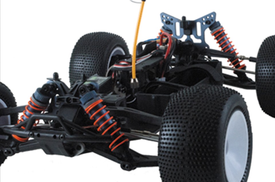 HoBao Racing 1/10 Hyper TT Electric Brushless 4WD Truggy White RTR w ...
