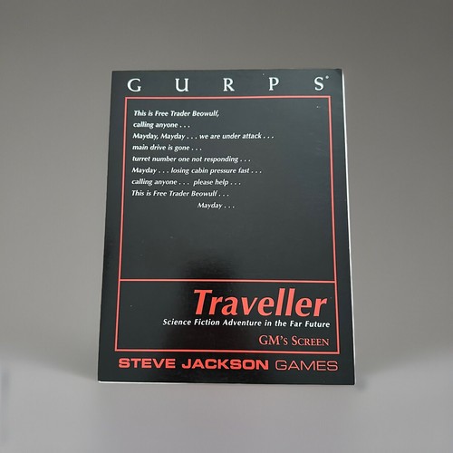 GURPS Traveller GM’s Screen Steve Jackson Games RPG 9781556344572 | eBay UK