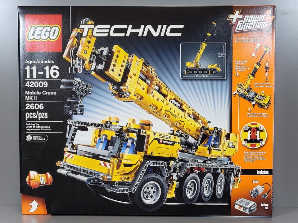 New Sealed Lego Technic 42009 Mobile Crane MK II Container Stacker ...