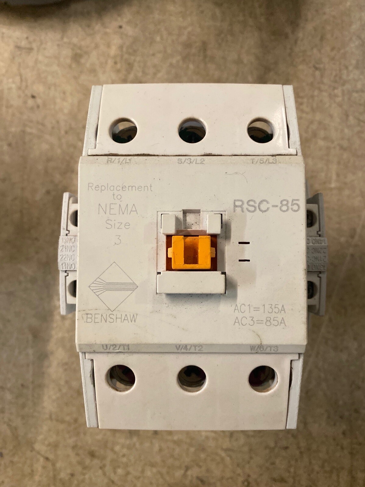 BENSHAW RSC-85-6AC480 MAGNETIC CONTACTOR | eBay