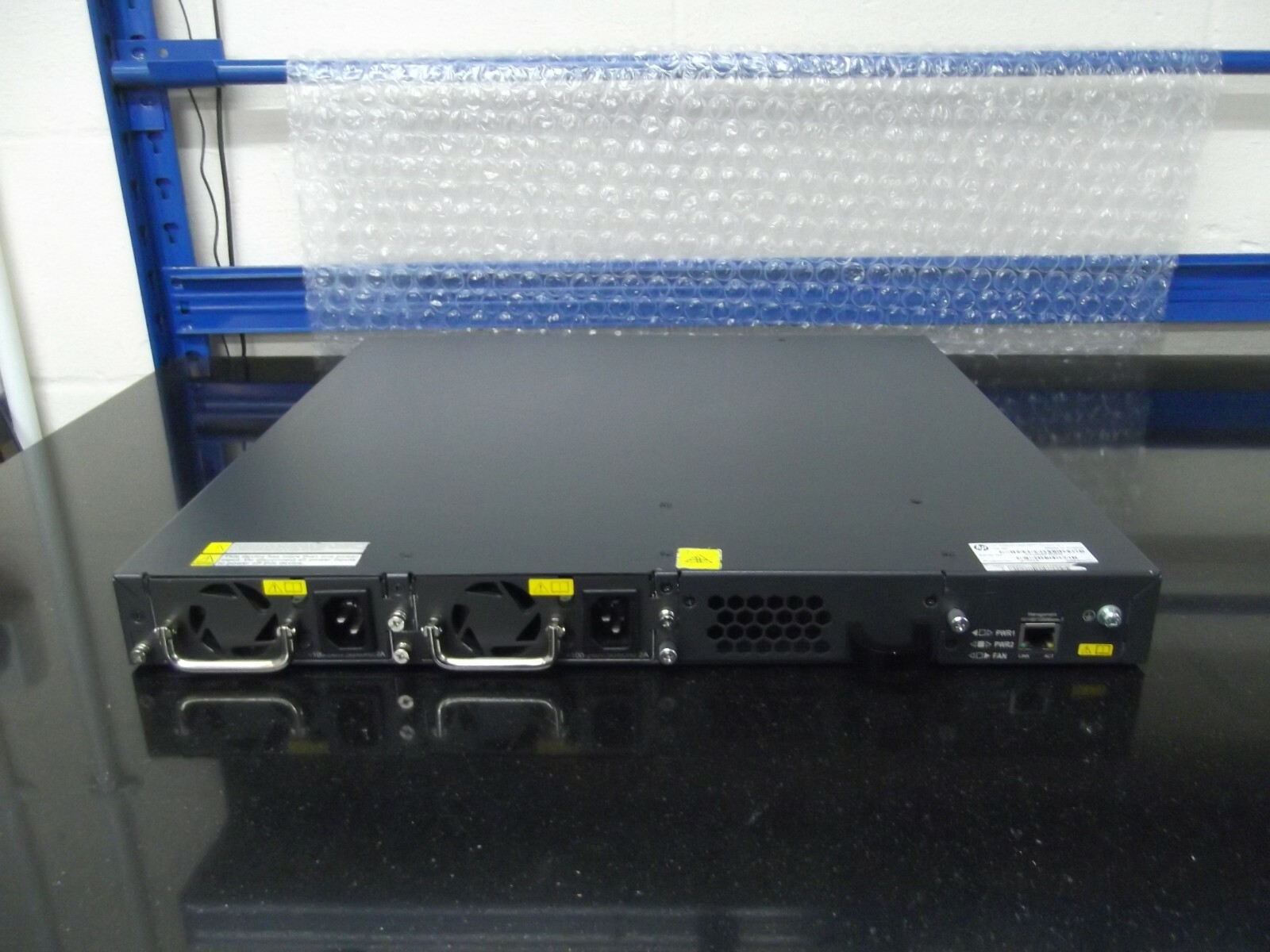 HPE A5800 24G SFP Switch JC103A Fitted HP JC094A Module + 2 X PSU | eBay UK