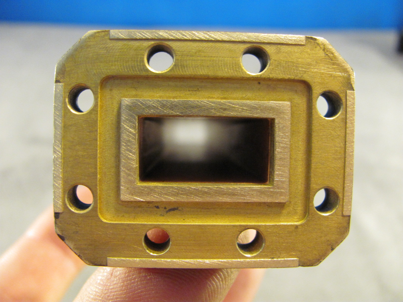 Waveguide WR-75 10.0 - 15.0 GHZ Straight 8.88" Smooth Cover x CPRG | eBay