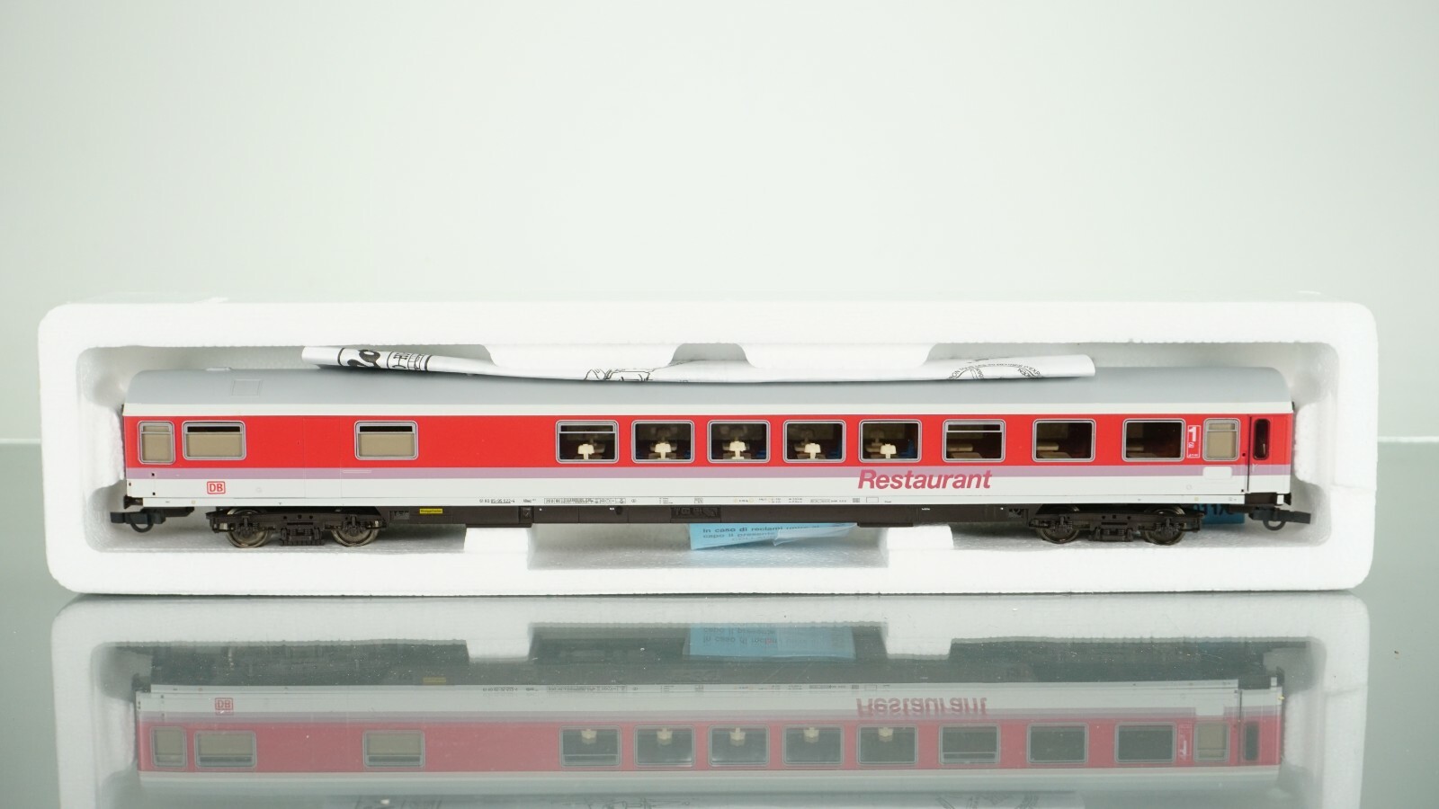 Roco 45255 Restaurant Car Inter City DB 1. Class Ep V HO scale | eBay