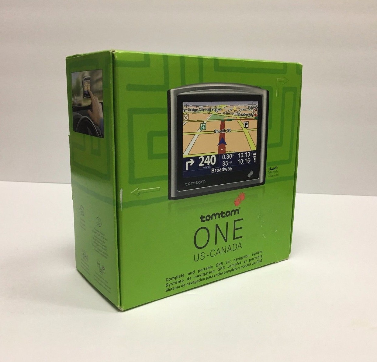 TomTom ONE Portable GPS Vehicle Navigator Model N14644 US - CANADA ...