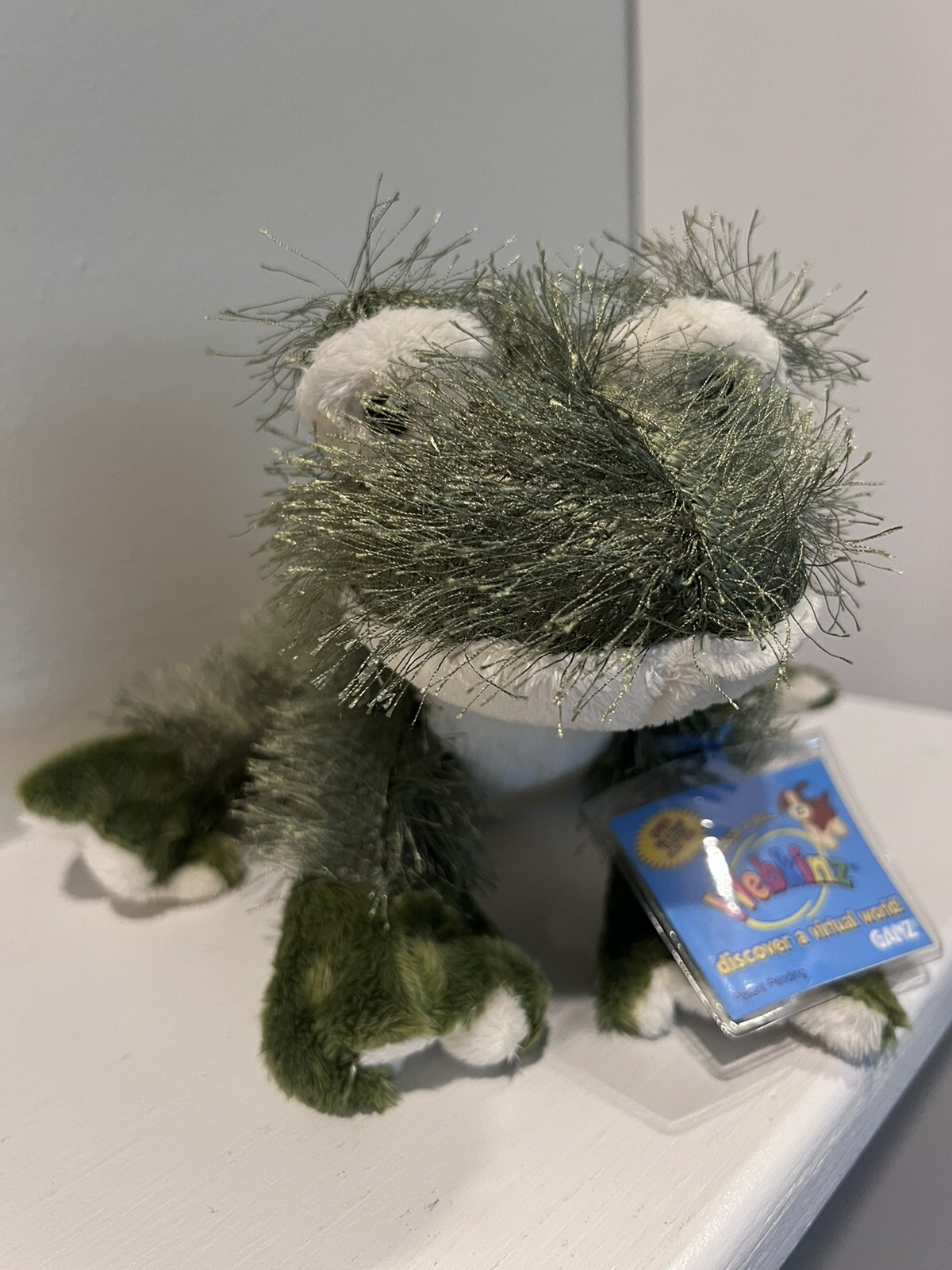 GANZ Webkinz Frog Brand NEW Unused Code Stuffed Animal Plush Toy HM001 Green | eBay