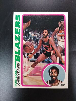 1978-79 Topps #22 JOHNNY DAVIS Portland Trail Blazers NRMT *CT18 | eBay