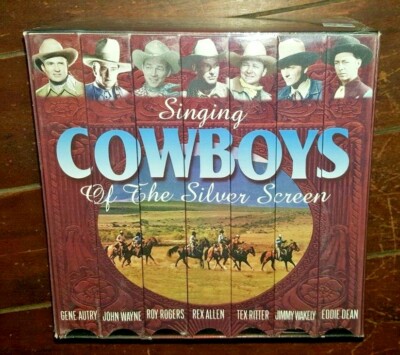Singing Cowboys of the Silver Screen (VHS, 1996, Marathon Music & Video ...