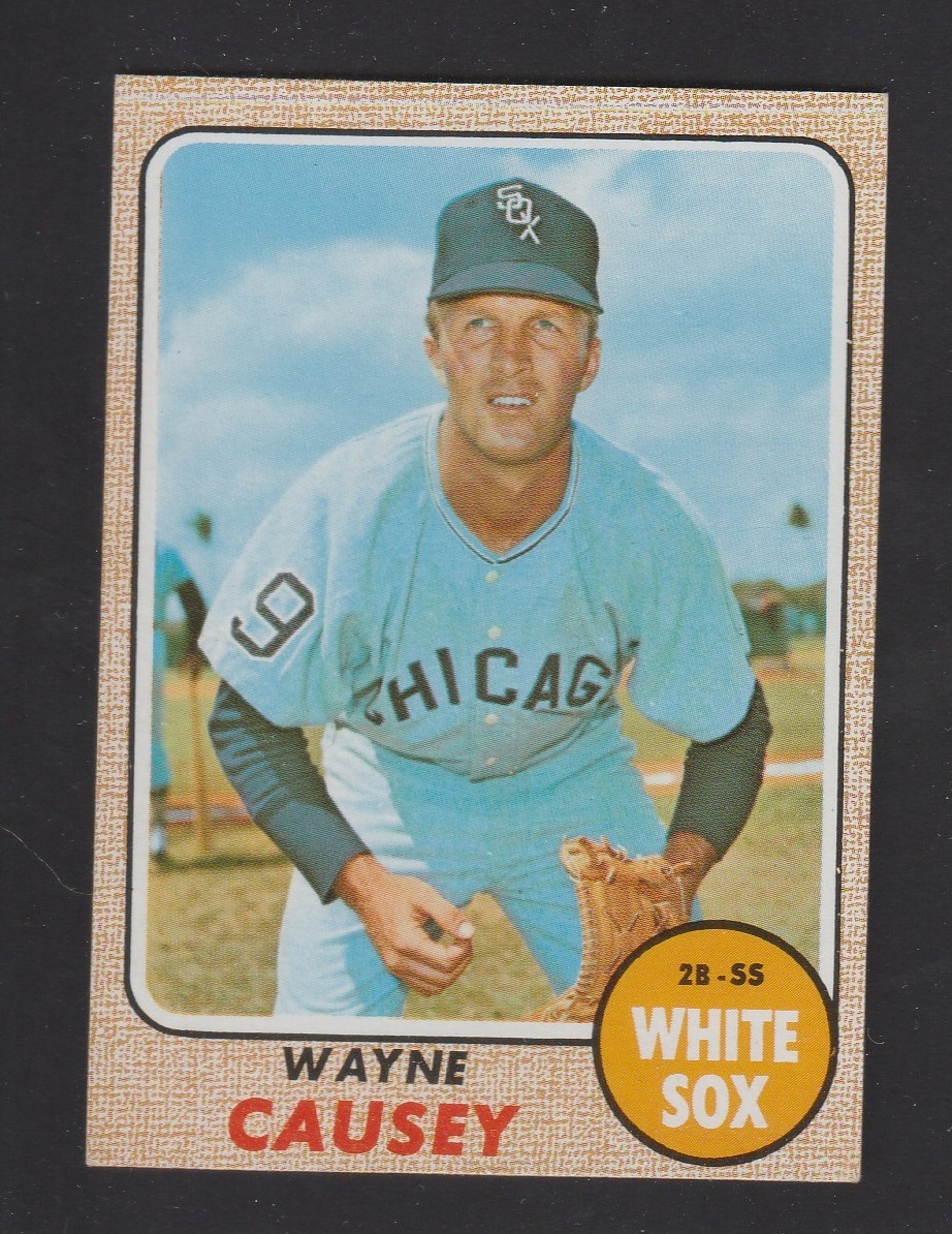 1968 TOPPS BASEBALL # 522 WAYNE CAUSEY EX+ INV A2270 | eBay