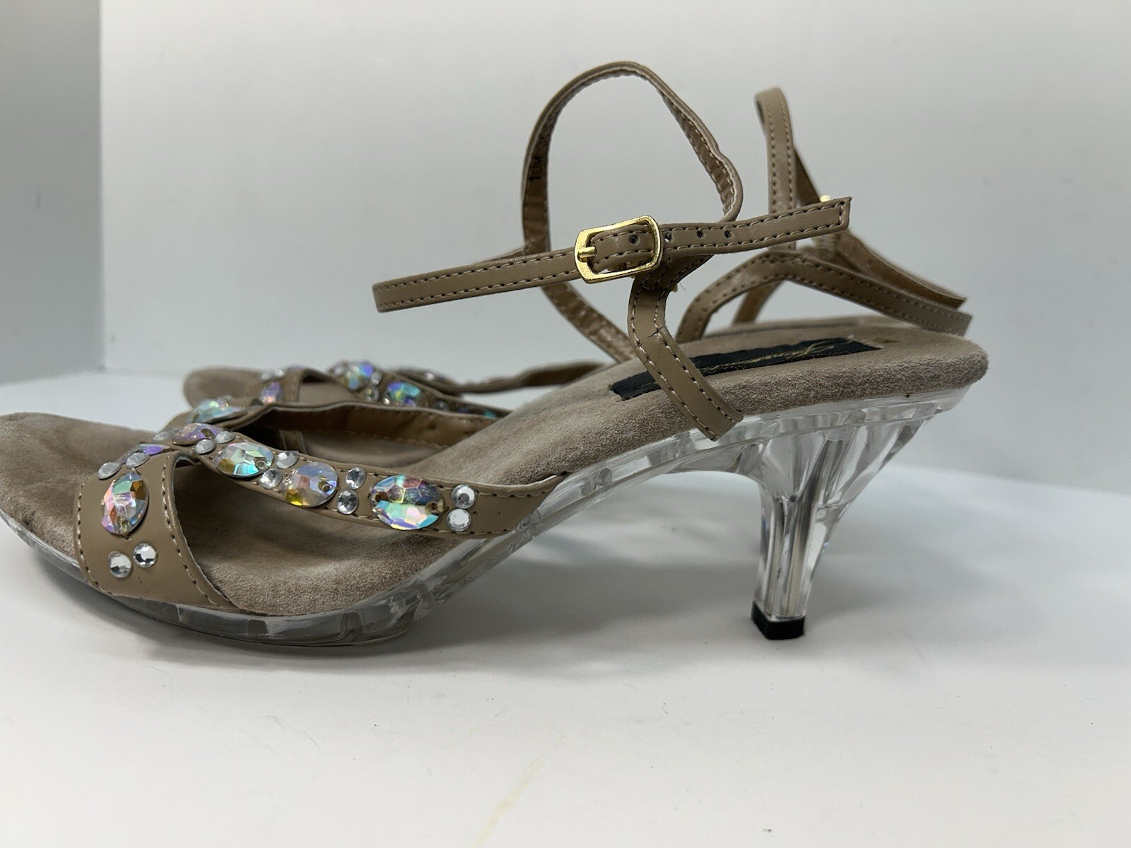 Pageant Prom Dancer Shoes 10M Johnathan Kayne Ladies … - Gem