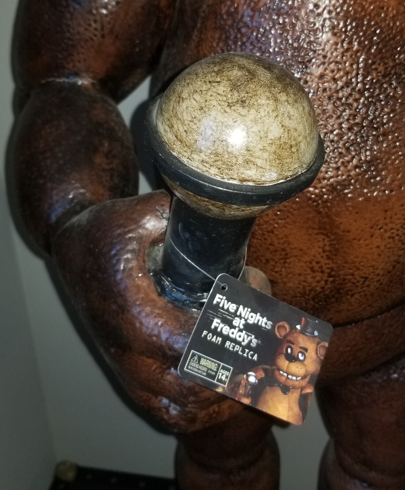 BIG Freddy Fazbear FOAM REPLICA Five Nights At Freddy's FNAF 4ft TALL ...