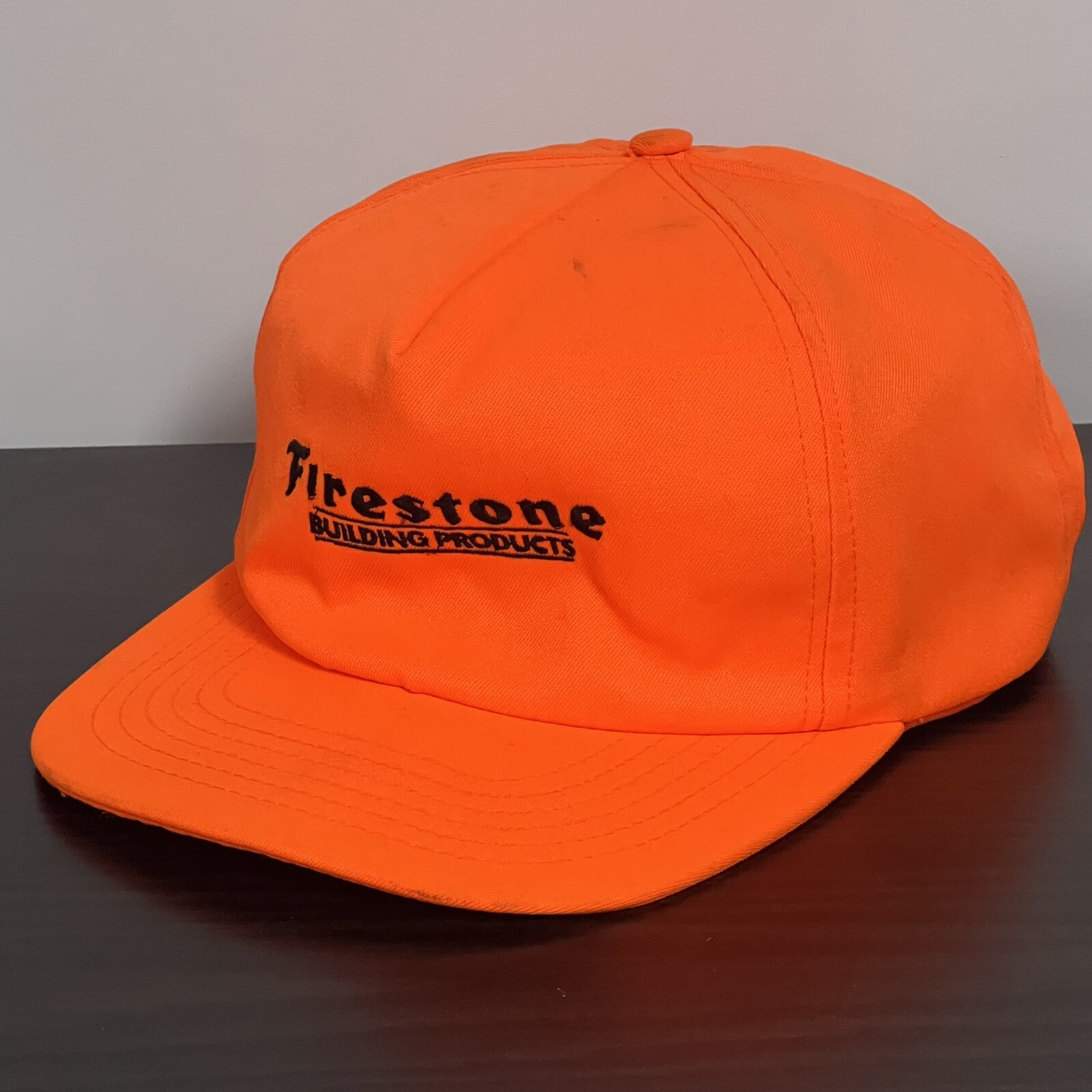 Firestone Building Products - Vintage Orange Snapback… - Gem