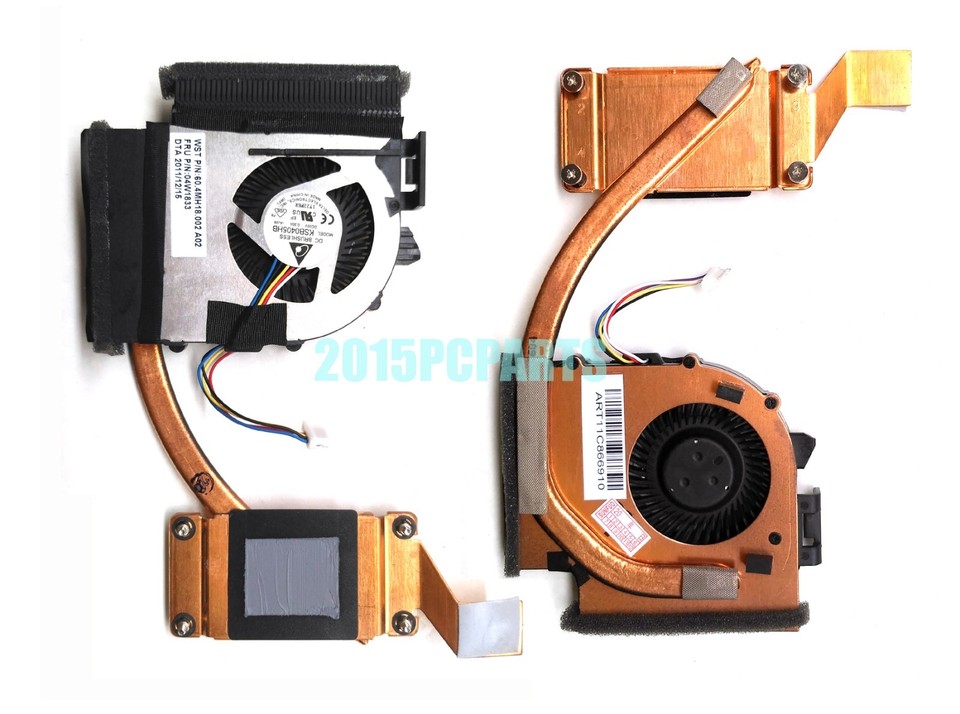 New Lenovo IBM ThinkPad E520 E525 CPU Cooling Fan With Heatsink 04W1833 ...
