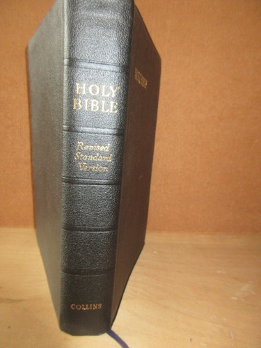 Holy Bible Revised Standard Version, semi-yapp, gilt, Collins’ Clear ...
