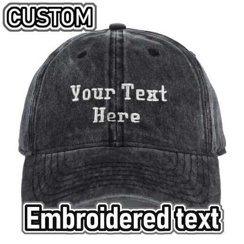 Heat Transfer Curved Retro Baseball Cap Soft Personalized Washed Retro ...