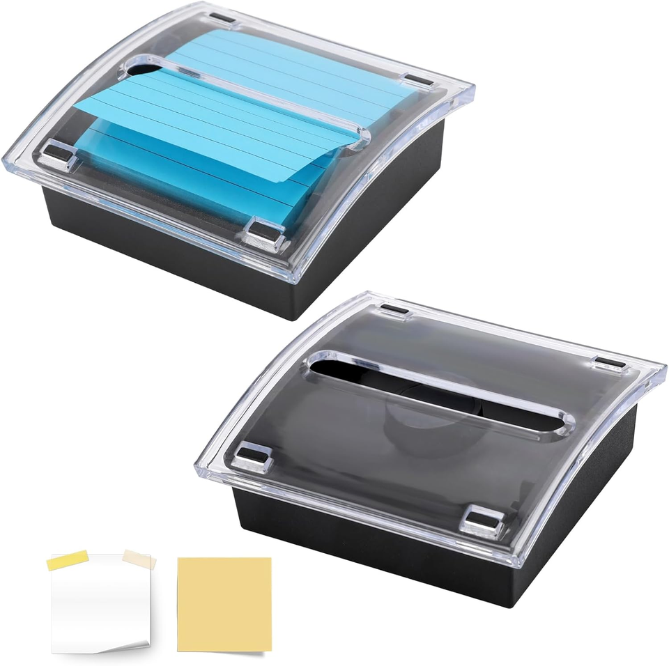 Pop up Sticky Note Dispenser Sticky Note Holder Pop up Note Dispenser ...