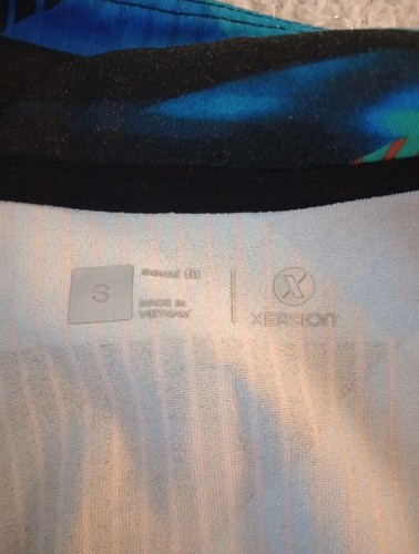 XERSION Semi Fit 1/3 Zip Long Sleeve Athletic Top Thumbholes Women's ...