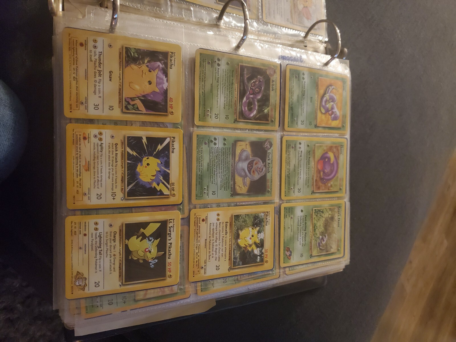 Pokemon Base set cardswith holographic, foil, 1st editions, trainer ...