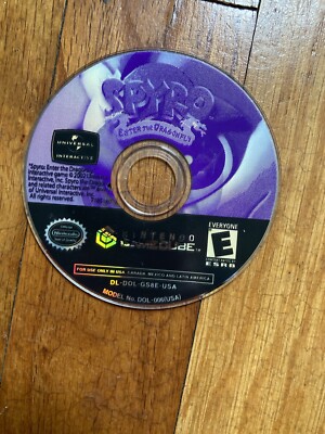 Spyro: Enter the Dragonfly (Nintendo GameCube, 2002) Disc Only | eBay
