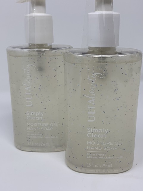 2 X Ulta Beauty Simply Clean Moisture GEL Hand Soap 8.5 Oz EA for sale ...