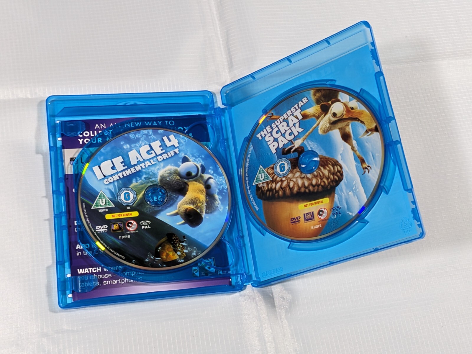 Ice Age 4: Continental Drift, The Super Star Scrat Pack (Blu-ray, 2012 ...